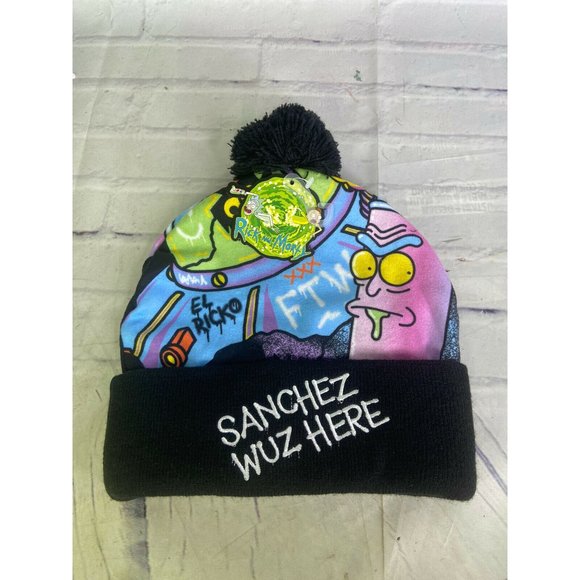 Bioworld | Accessories | Rick And Morty Sanchez Wuz Here El Ricko ...